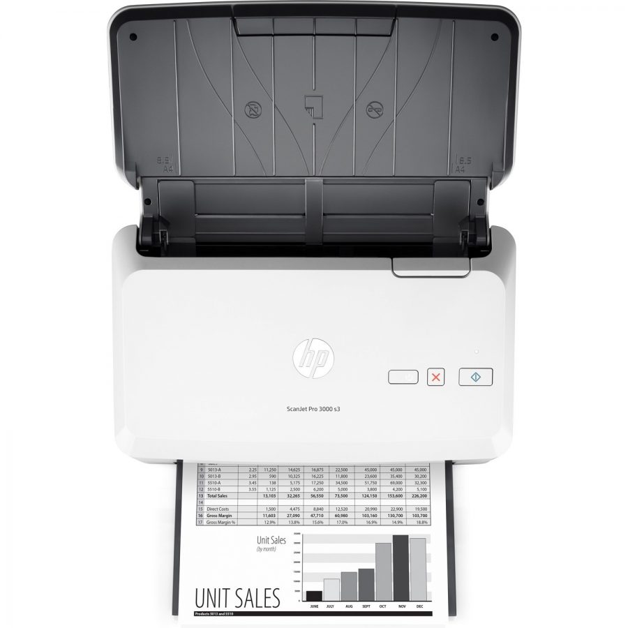 HP Scanjet Pro 3000 S3 - השכרת מדפסות ומכונות צילום למשרדים ועסקים ...